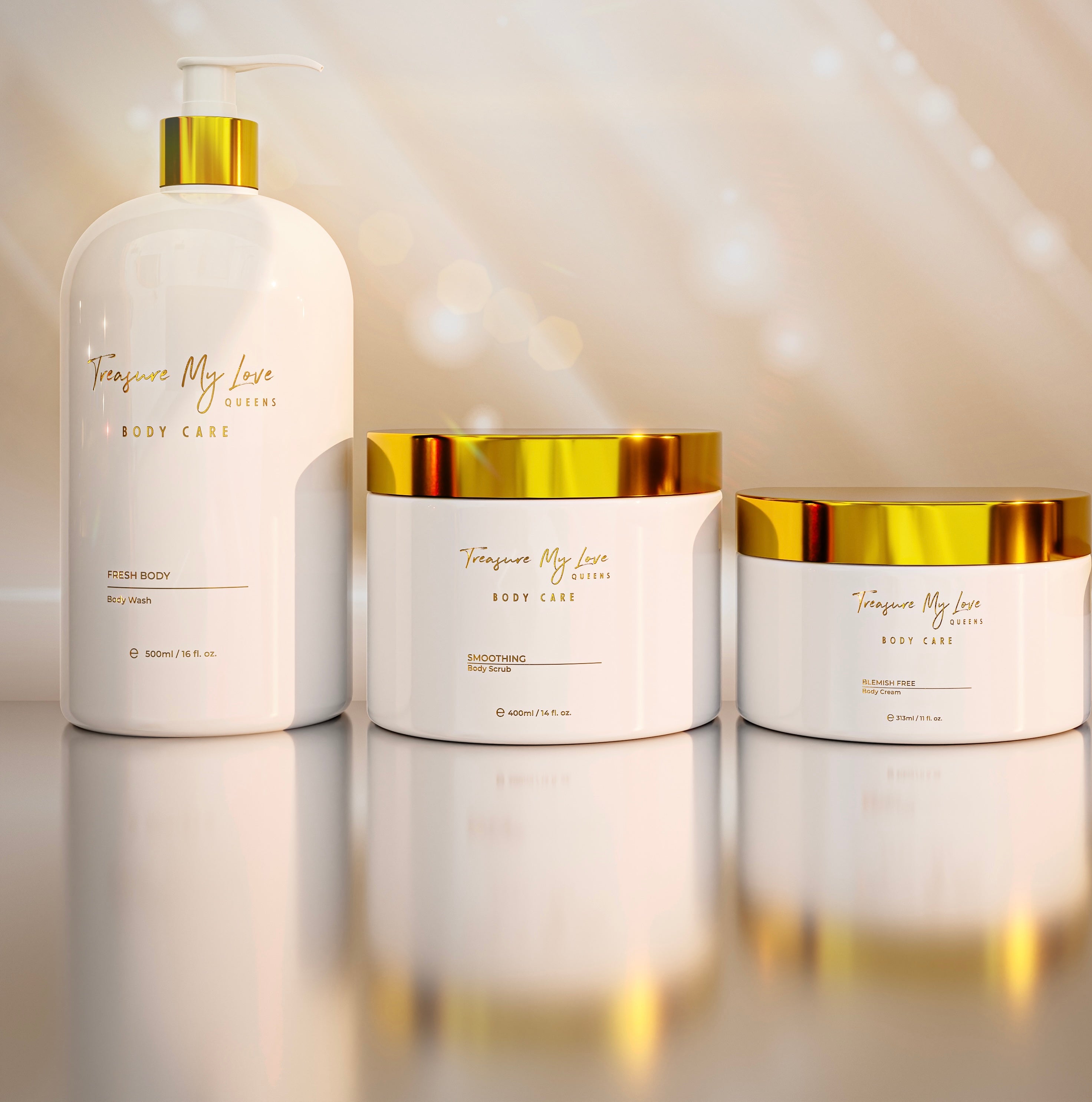 The Ultimate Woman’s Radiant Glow Trio – Treasure My Love Cosmetics